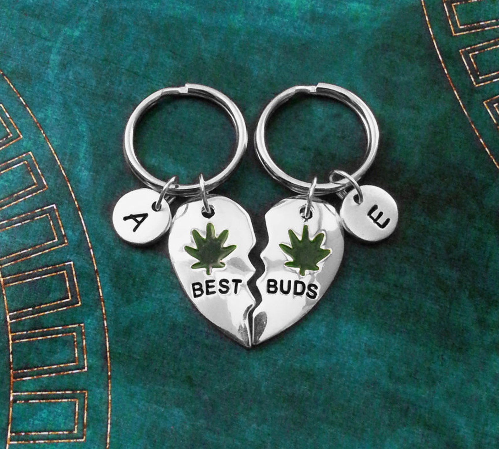 Best Buds Necklace Set Buds Necklaces Pot Leaf Necklace | Etsy