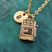 Slot Machine Necklace, Gold Gambling Charm, Personalized Necklace ...