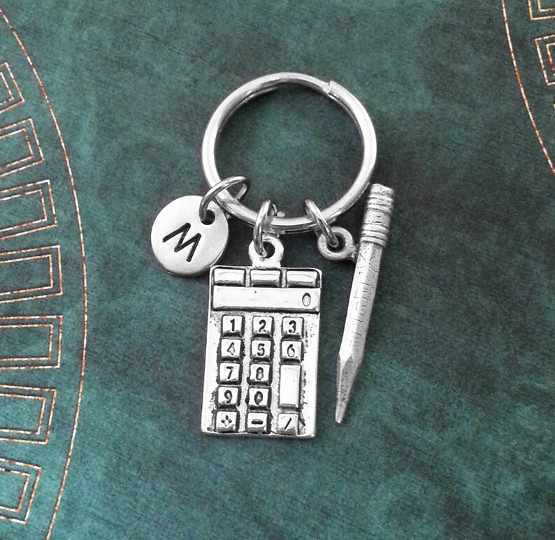 Calculator Necklace SMALL Calculator Jewelry Pencil Necklace Math ...