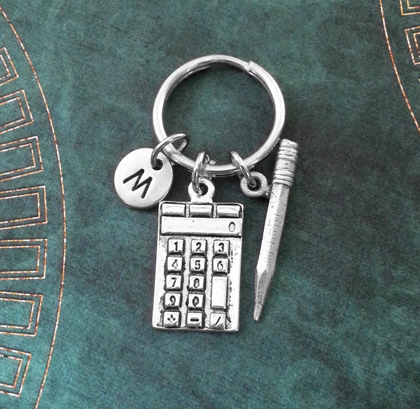 Calculator Necklace SMALL Calculator Jewelry Pencil Necklace - Etsy