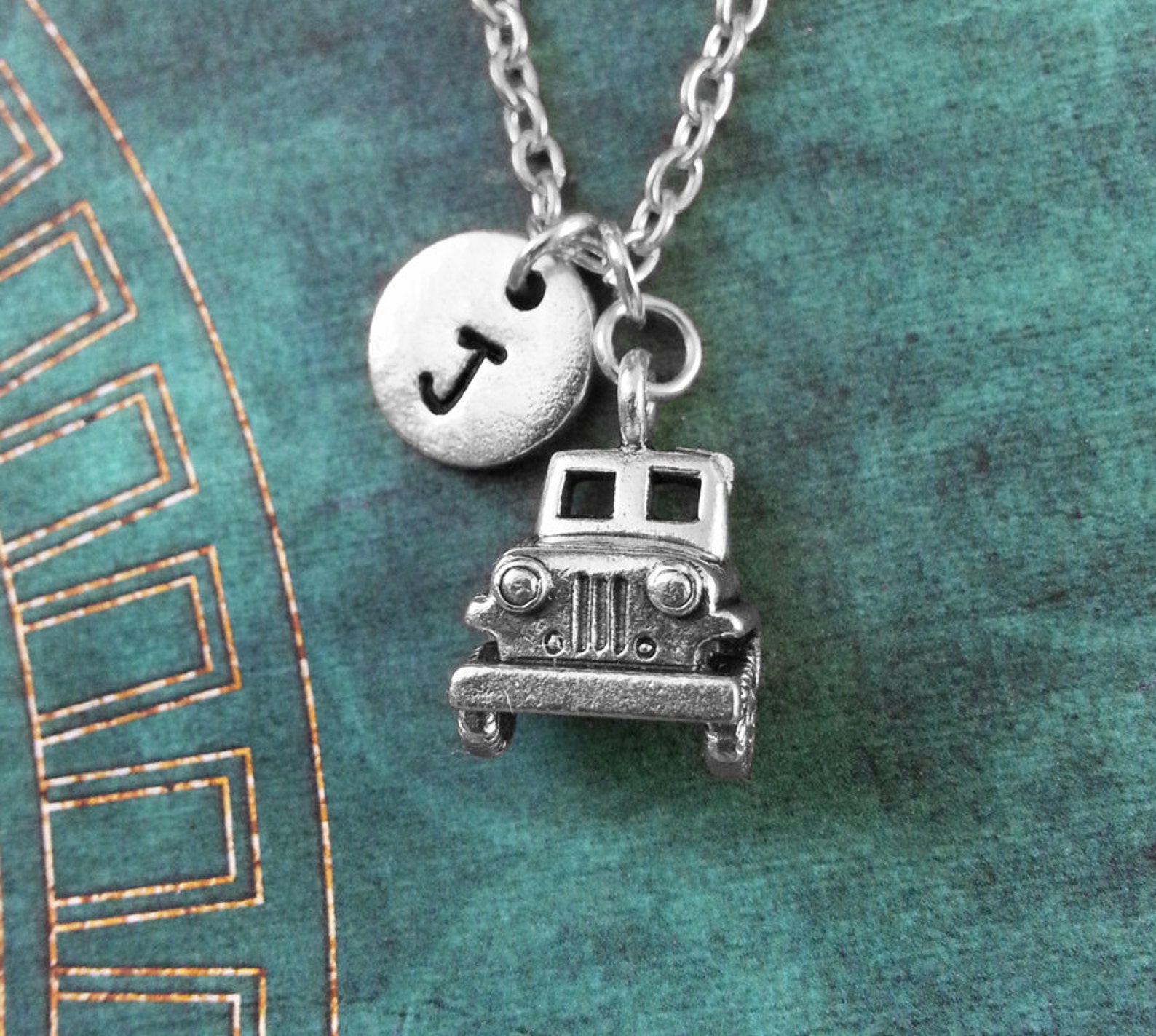 Truck Necklace SMALL Vintage Truck Jewelry Classic Truck Pendant ...