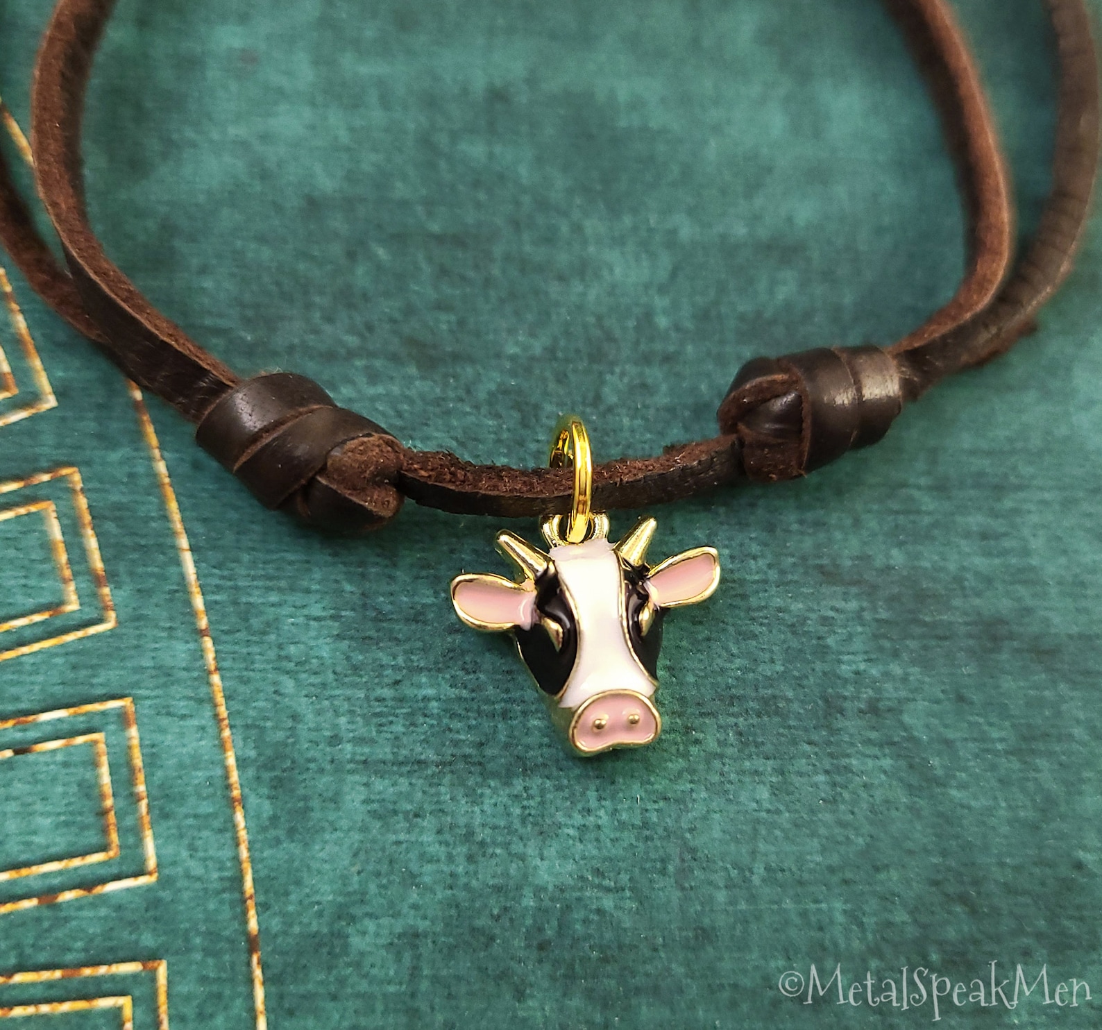 Cow Necklace Cow Jewelry SMALL Cow Charm Cow Pendant Necklace - Etsy