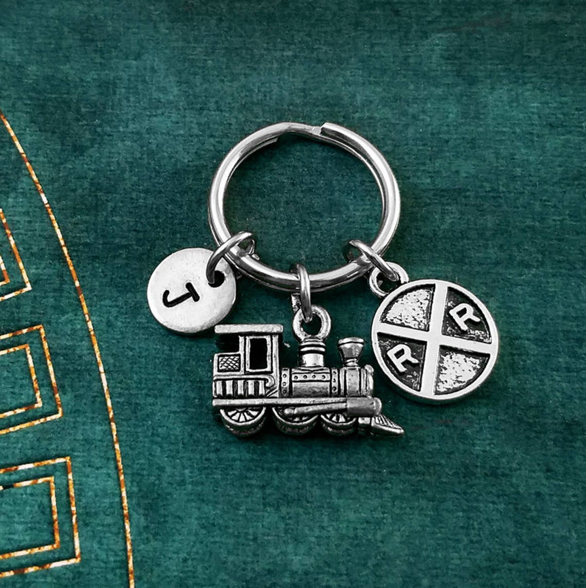 Train Necklace SMALL Train Charm Necklace Train Jewelry Railroad ...