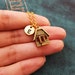 School Necklace SMALL Schoolhouse Necklace Back to School Jewelry ...