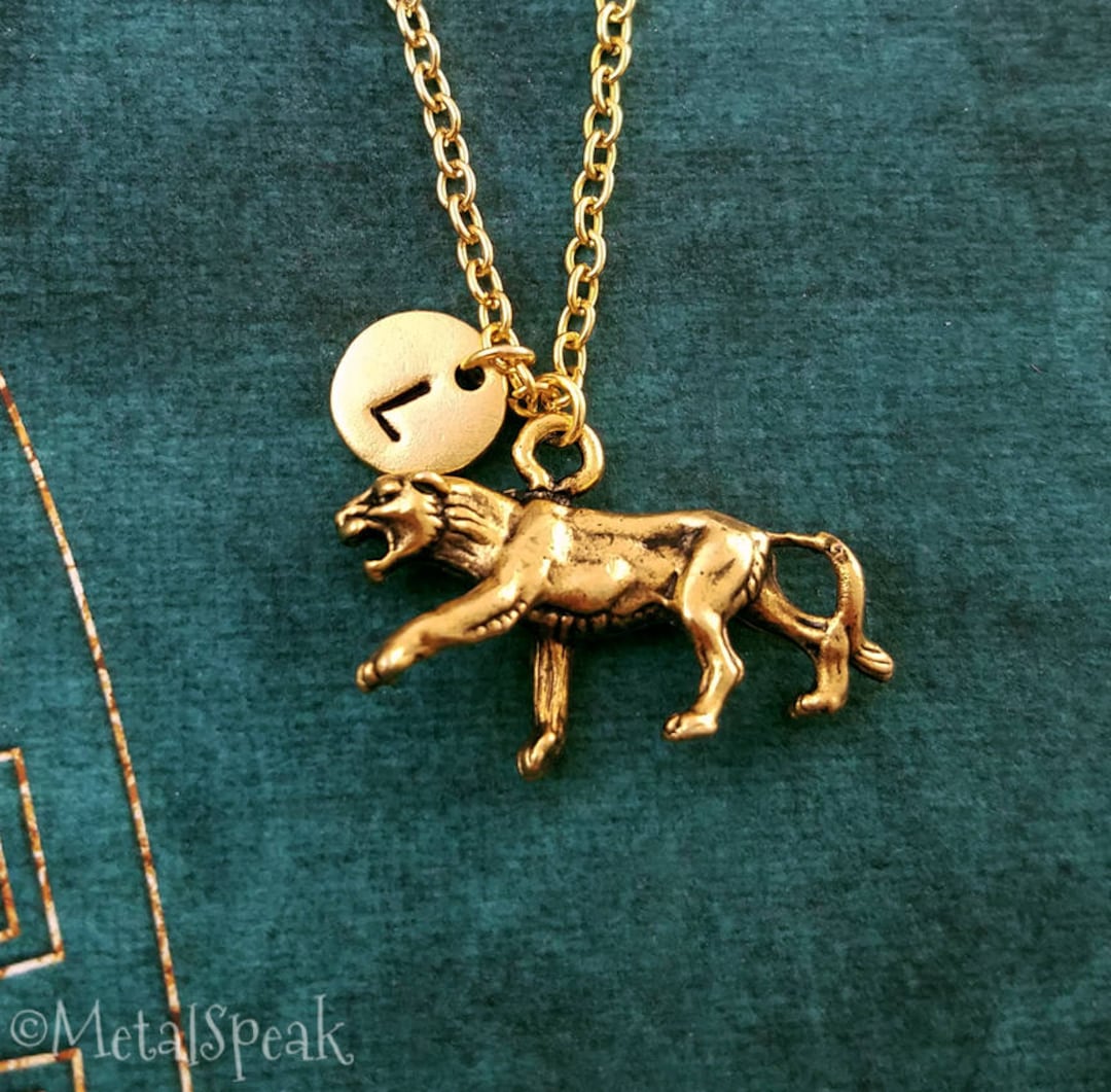 Panther Necklace SMALL Panther Charm Necklace Jaguar Necklace Big Cat ...