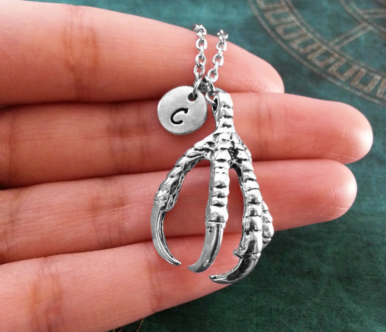 Claw Necklace Talon Necklace Dragon Claw Jewelry Eagle Claw - Etsy