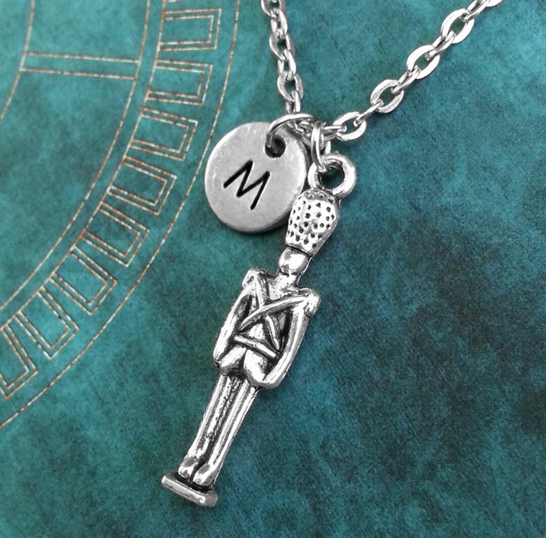 Personalized Nutcracker Necklace, Nutcracker Pendant, Toy Soldier ...