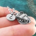 Slice of Pie Necklace, Personalized Necklace, Pie Pendant, Custom ...
