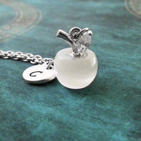 Apple Necklace - Etsy