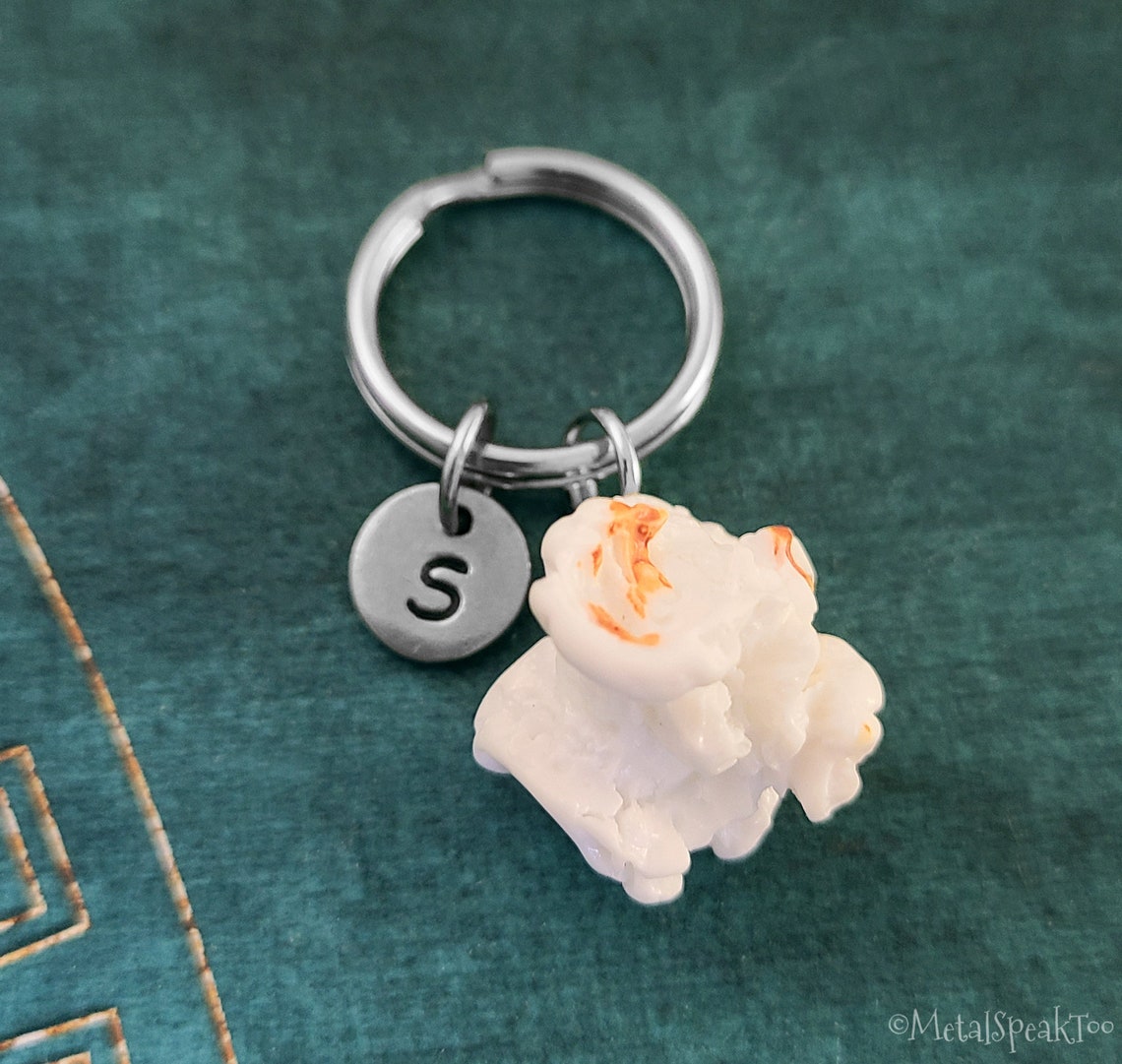 Popcorn Necklace Popcorn Charm Necklace Popcorn Pendant Necklace Food ...