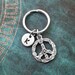 Peace Sign Necklace SMALL Peace Sign Jewelry Personalized Jewelry Peace ...