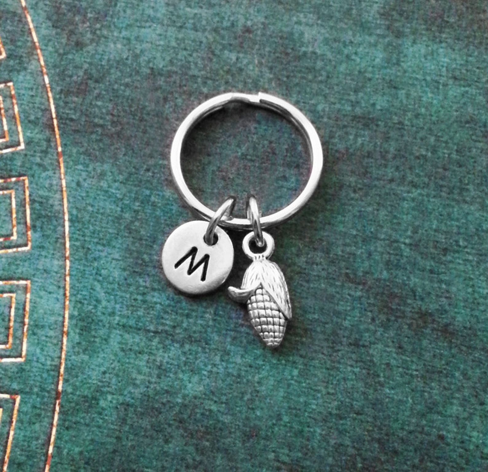 Corn Necklace VERY SMALL Corn Jewelry Farming Necklace Farmer - Etsy