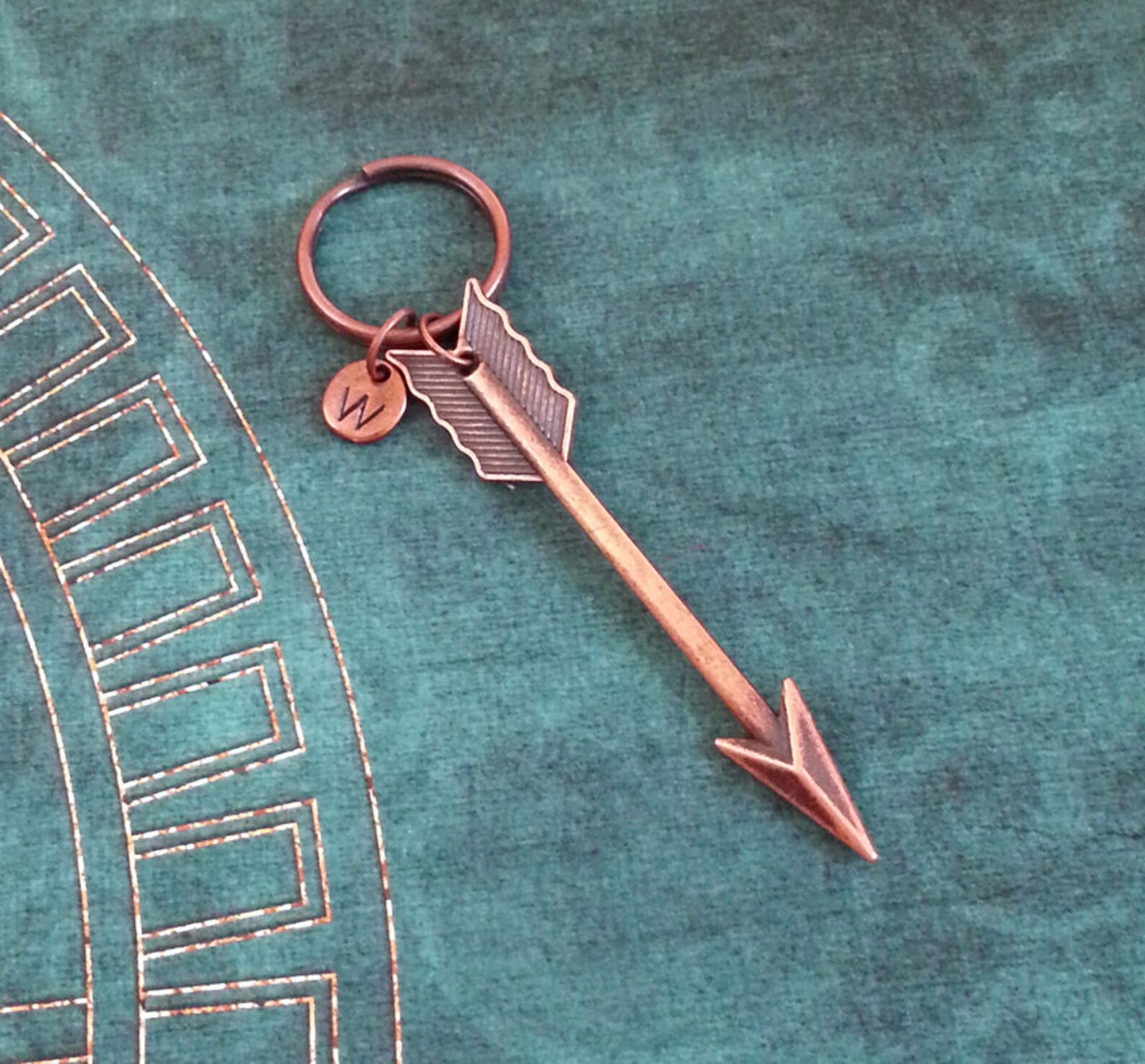 Arrow Necklace Copper Arrow Jewelry Arrow Charm Necklace Arrow - Etsy