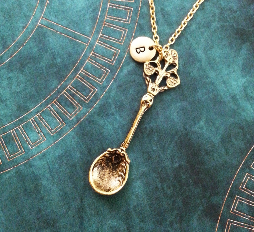 Spoon Necklace LARGE Vintage Spoon Jewelry Personalized - Etsy