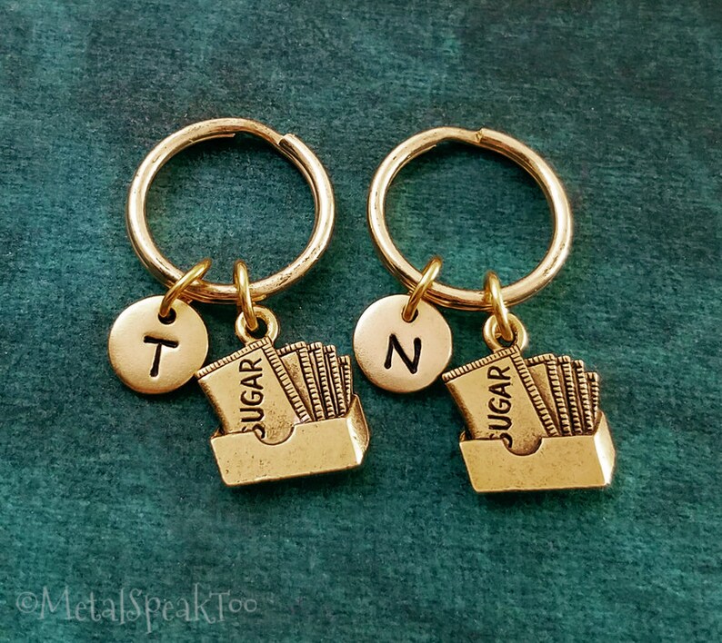 Sugar Necklace SET of 2 Sugar Packet Charm Necklaces Pendant Best ...