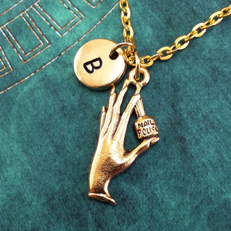 Nail Polish Hand Charm - Etsy