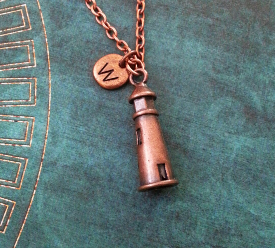 Lighthouse Necklace SMALL Lighthouse Jewelry Lighthouse Pendant ...