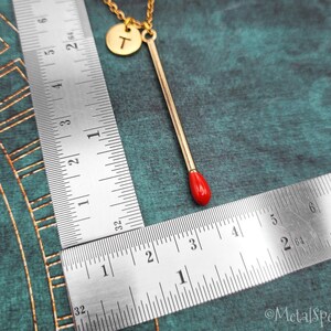 Match Necklace Matchstick Necklace Match Jewelry Fire Jewelry Match ...