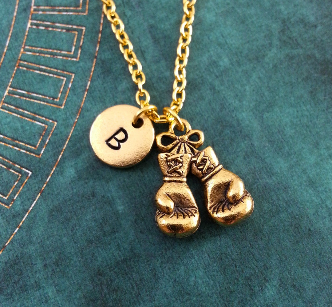 Boxing Gloves Necklace SMALL Personalized Jewelry Boxing Necklace ...