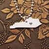 Indiana Necklace, Personalized Jewelry, Hand Stamped Necklace, Long ...