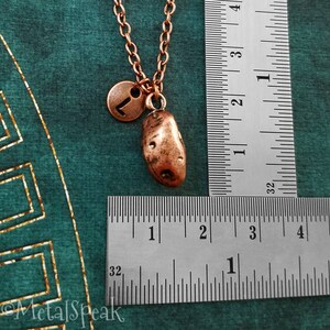 Sweet Potato Necklace SMALL Potato Charm Necklace Potato Jewelry Potato ...