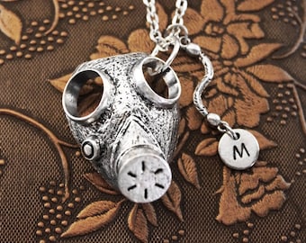Gas Mask Charm - Etsy