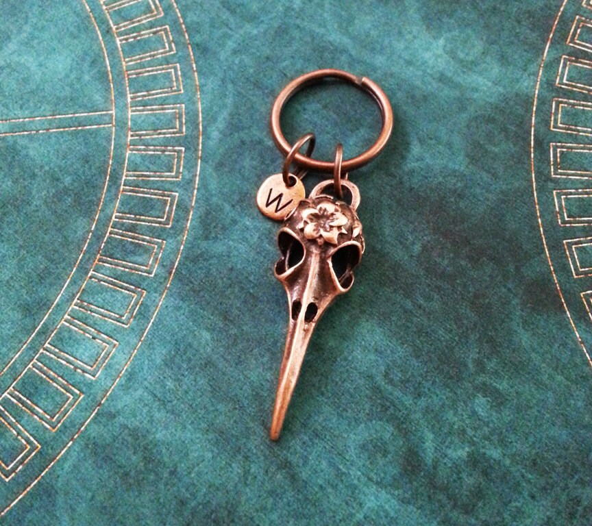 Bird Skull Necklace Hummingbird Skull Jewelry Personalized - Etsy