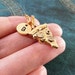 Pizza Necklace Gold Pizza Jewelry Pepperoni Pizza Gift Personalized ...