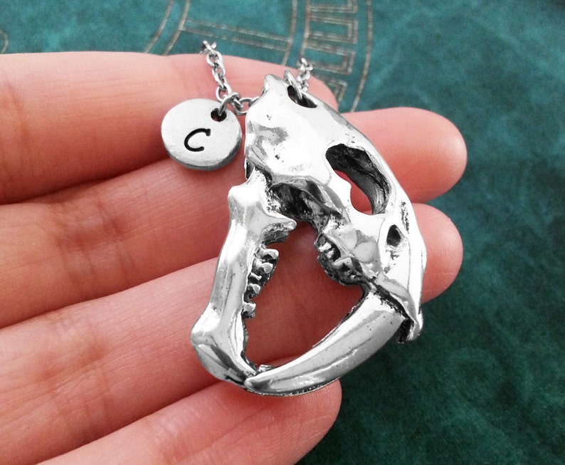 Saber Toothed Tiger Necklace LARGE Saber Tooth Tiger Pendant - Etsy