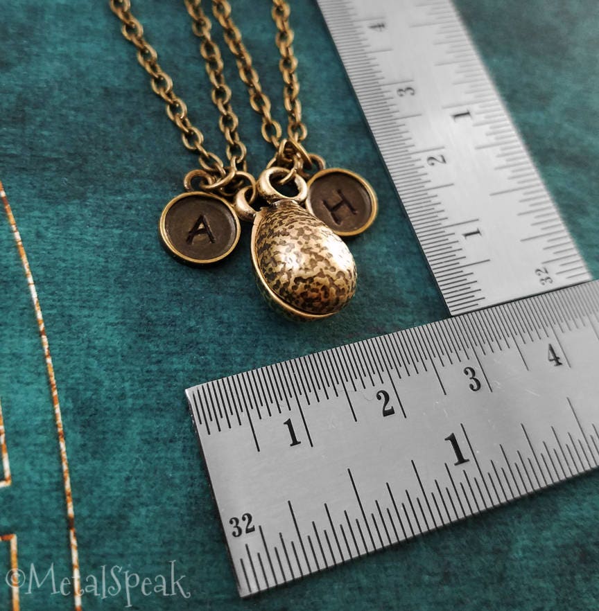 Avocado Necklace SET of 2 SMALL Bronze Avocado Necklaces | Etsy