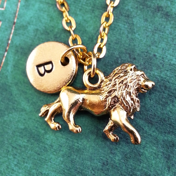 Lion Necklace - Etsy