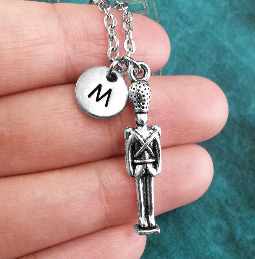 Personalized Nutcracker Necklace, Nutcracker Pendant, Toy Soldier ...