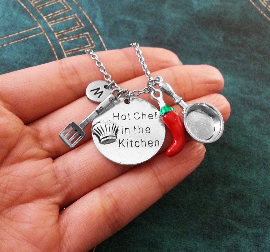 Hot Chef in the Kitchen Necklace Chef Necklace Cooking Jewelry - Etsy