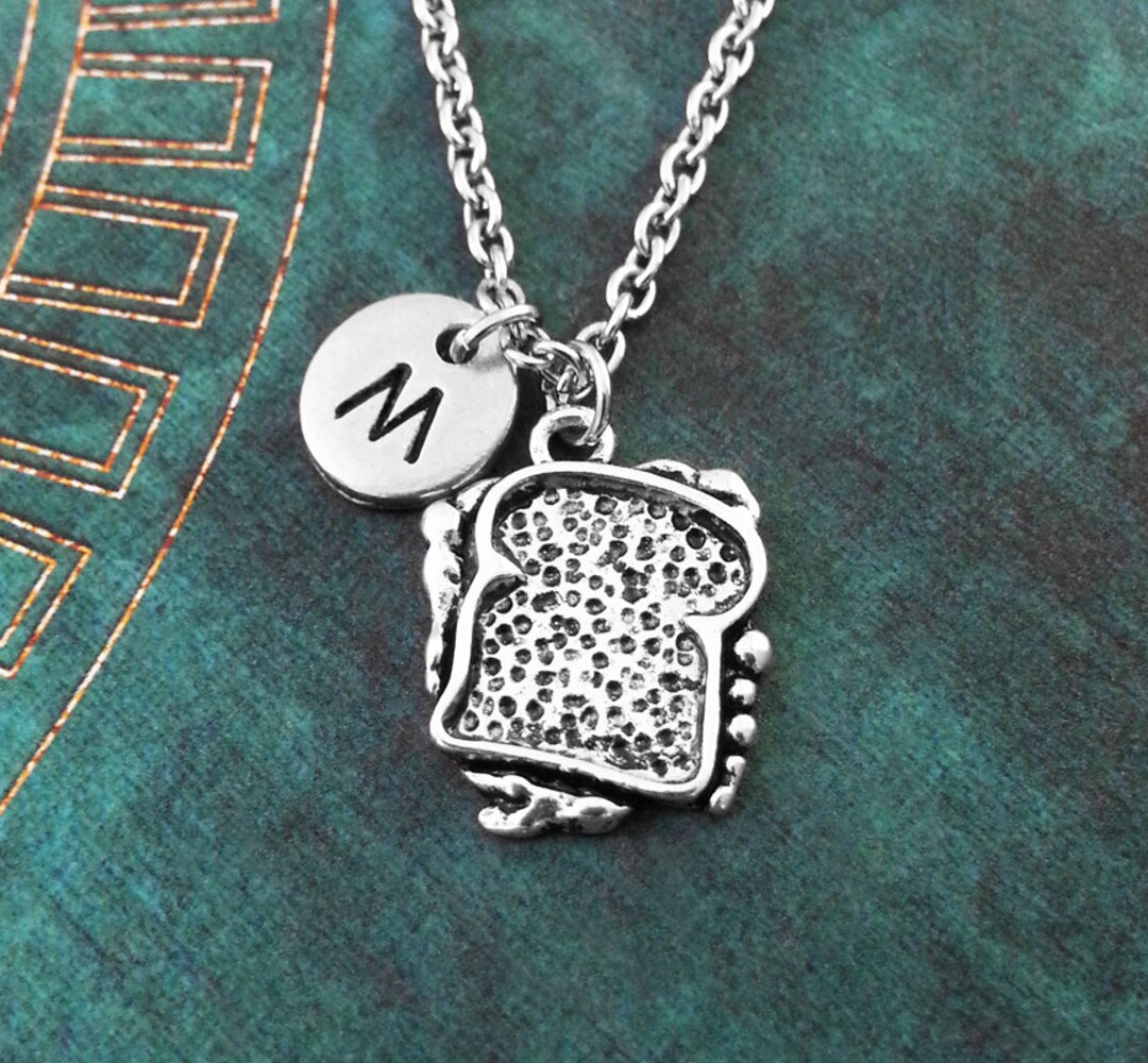 Sandwich Necklace Sandwich Jewelry Peanut Butter and Jelly Sandwich ...