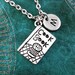Cookbook Necklace, Personalized Necklace, Book Pendant, Custom Necklace ...