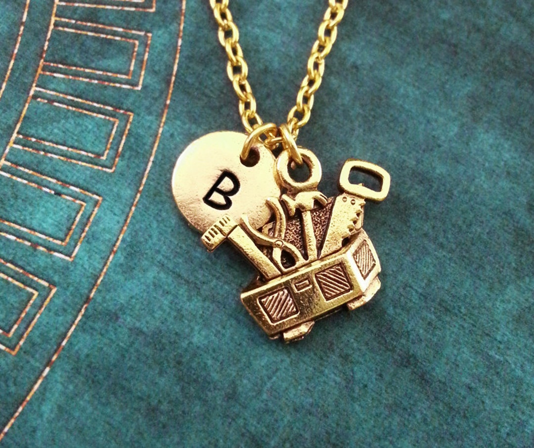 Toolbox Necklace Tool Box Gift Repairman Gift Dad Gift Husband Gift ...