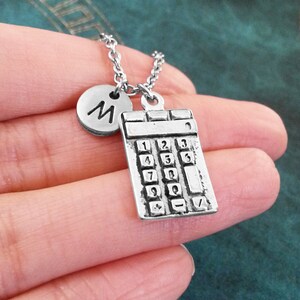 Calculator Necklace SMALL Calculator Jewelry Math Jewelry Math Teacher ...