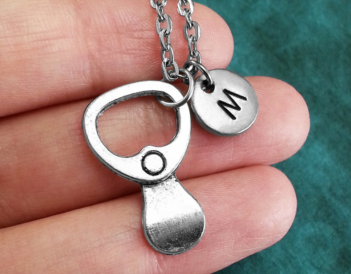 Pop Tab Necklace Personalized Jewelry Pop Tab Pendant | Etsy