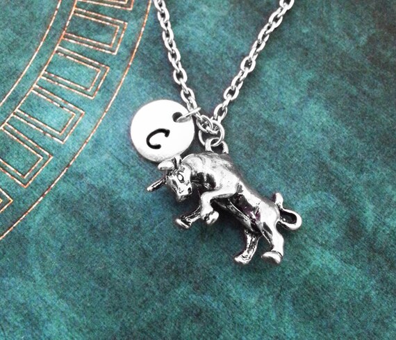 Bull Necklace Bull Jewelry Bull Gift Bullfighting Gift Spanish | Etsy