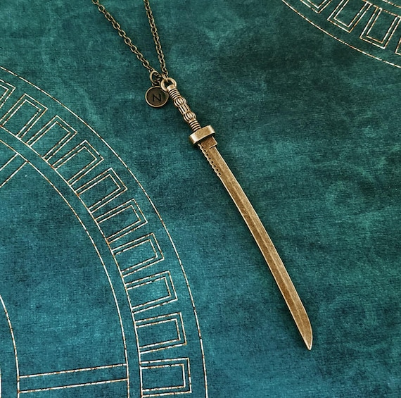 Katana Necklace LARGE Samurai Sword Necklace Japanese Necklace | Etsy