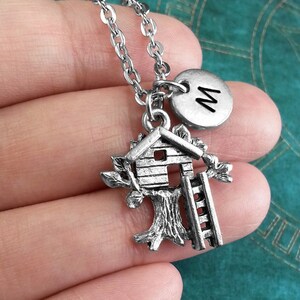 Treehouse Necklace SMALL Treehouse Jewelry Tree House Necklace ...