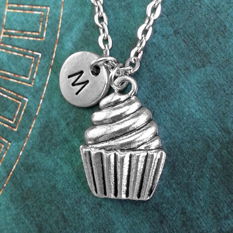 Cupcake Necklace - Etsy