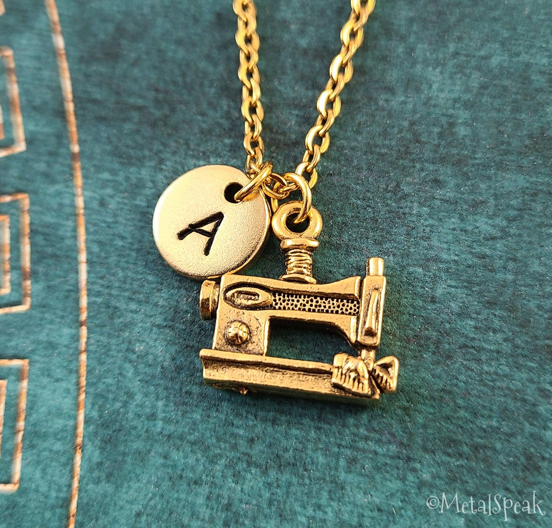 Sewing Machine Necklace Sewing Necklace Sewing Gift Sewing Machine ...