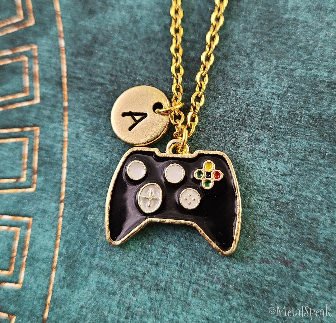 Controller Necklace Gamer Necklace Video Game Jewelry Gamer Gift Charm ...