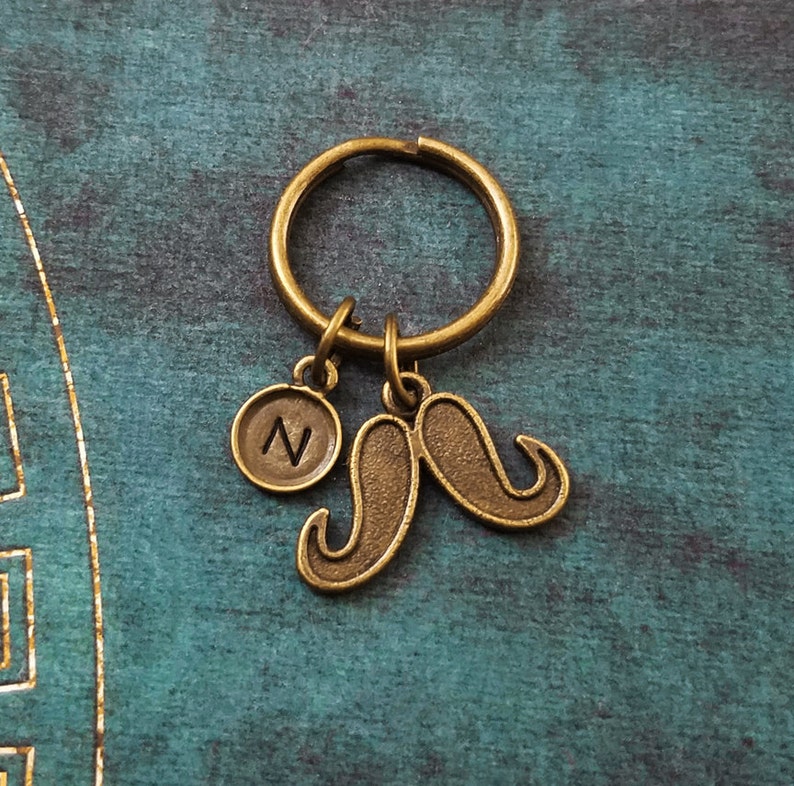 Mustache Necklace VERY SMALL Mustache Jewelry Moustache | Etsy