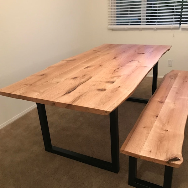 Live Edge Table - Etsy