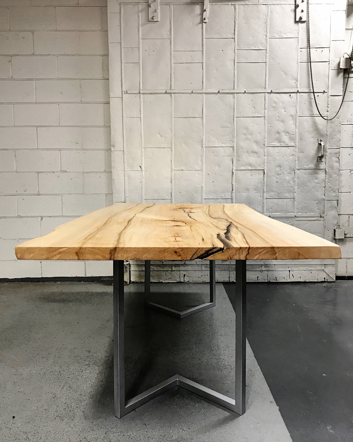 Custom Live Edge Dining Table - Etsy