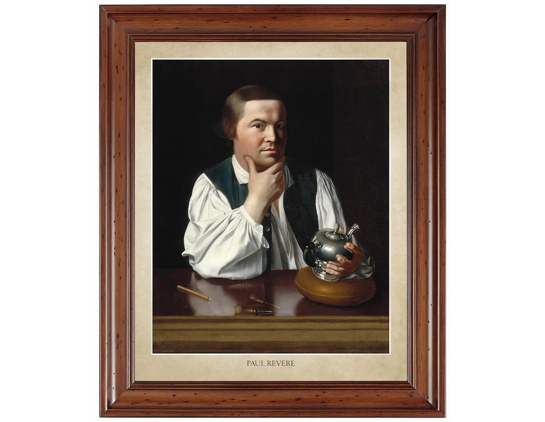 Paul Revere Portrait by John Singleton Copley; 18x24" Print on Premium Photo Paper (does Not ...