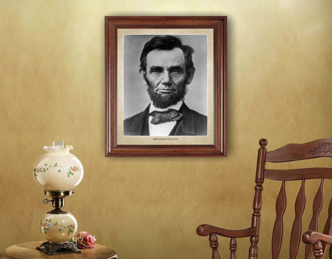 Abraham Lincoln Portrait 1863 18x24 Print on Premium Photo Paper does ...