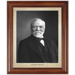 Andrew Carnegie Portrait; 18x24" Print (does Not Include Frame) - Etsy
